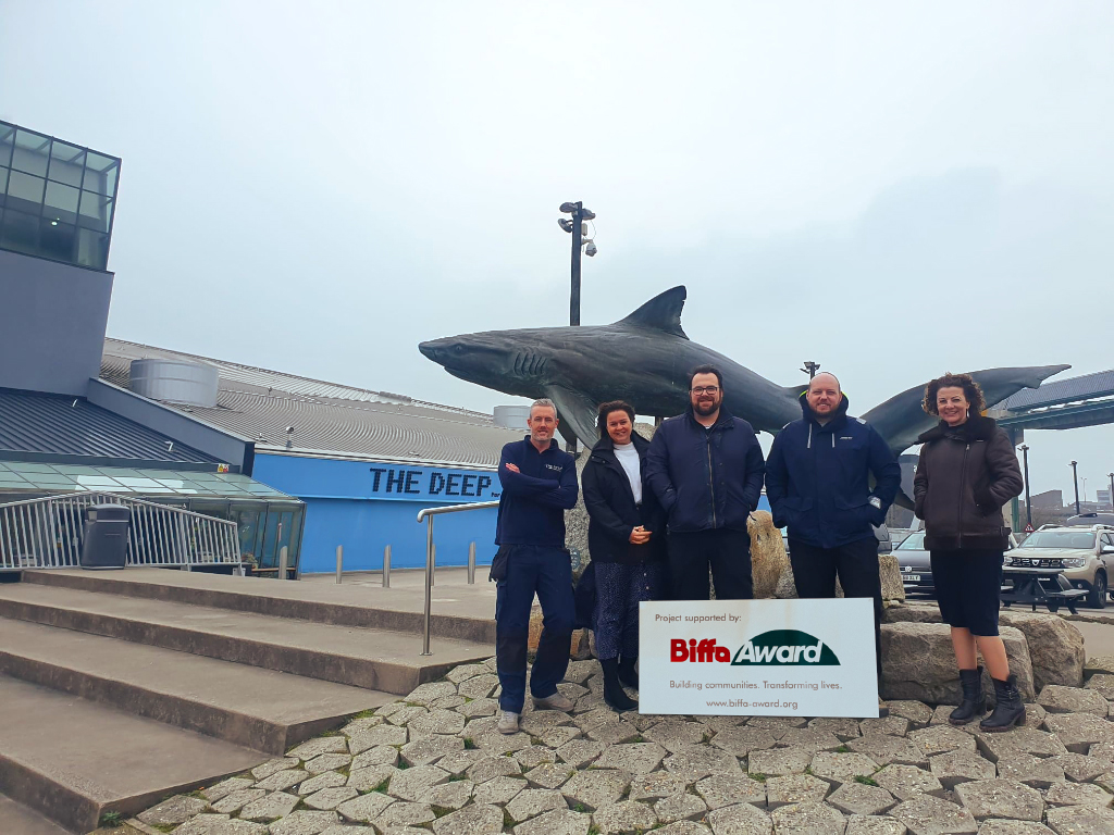 The Deep receives major funding from the Biffa Award | BIAZA