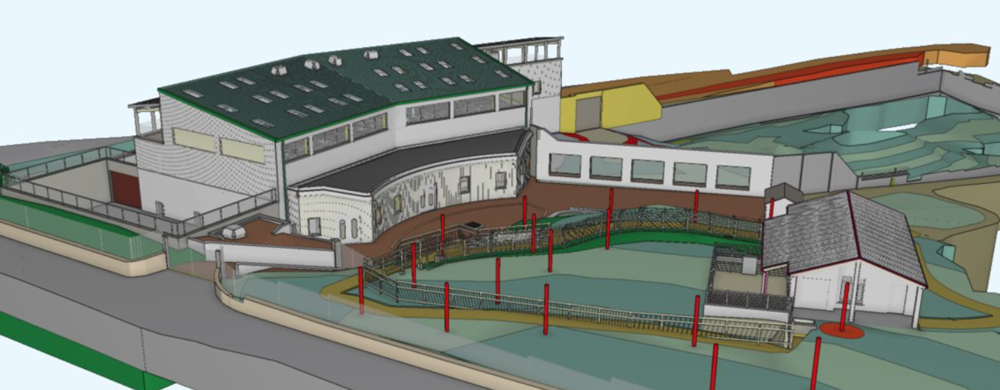 Building work underway for new gorilla house at Jersey Zoo | BIAZA